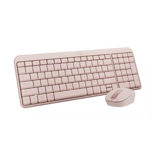 Combo Bàn phím + Chuột không dây Logitech MK250 Rose 920-013561 ...